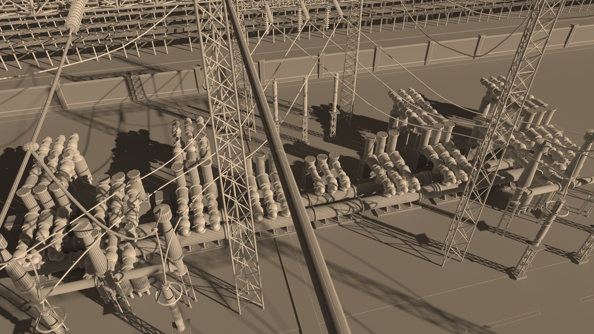 Solar Power Storage Plant 3D Model - TurboSquid 2382239