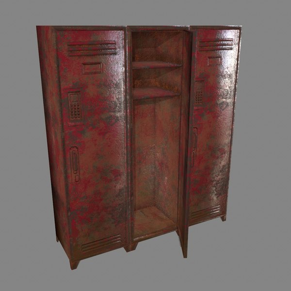 Locker 3D model - TurboSquid 1303472