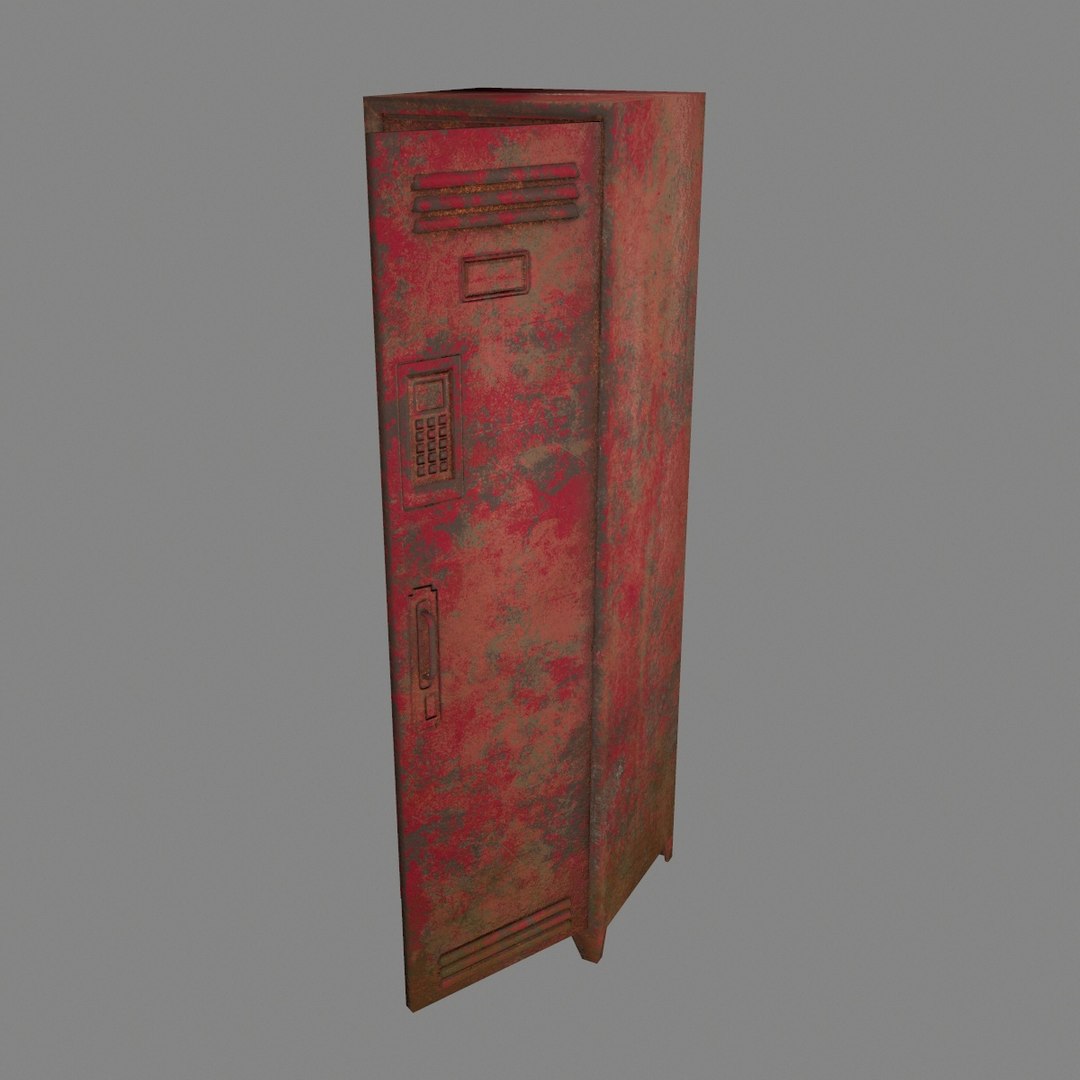 Locker 3D Model - TurboSquid 1303472