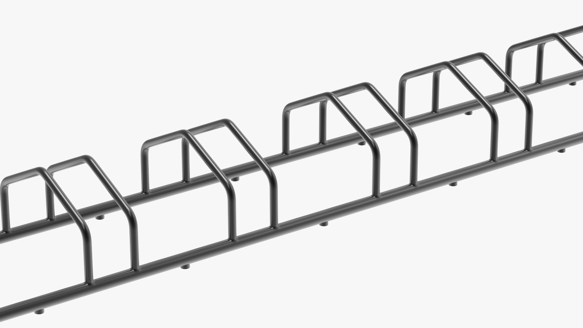 Bicycle Parking Rack 3D Model - TurboSquid 2222300