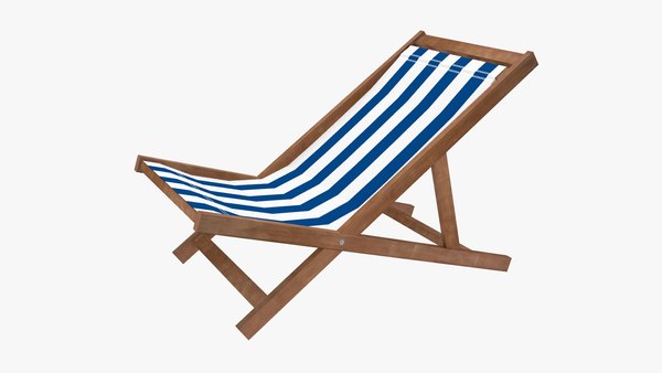 3d beach chair model