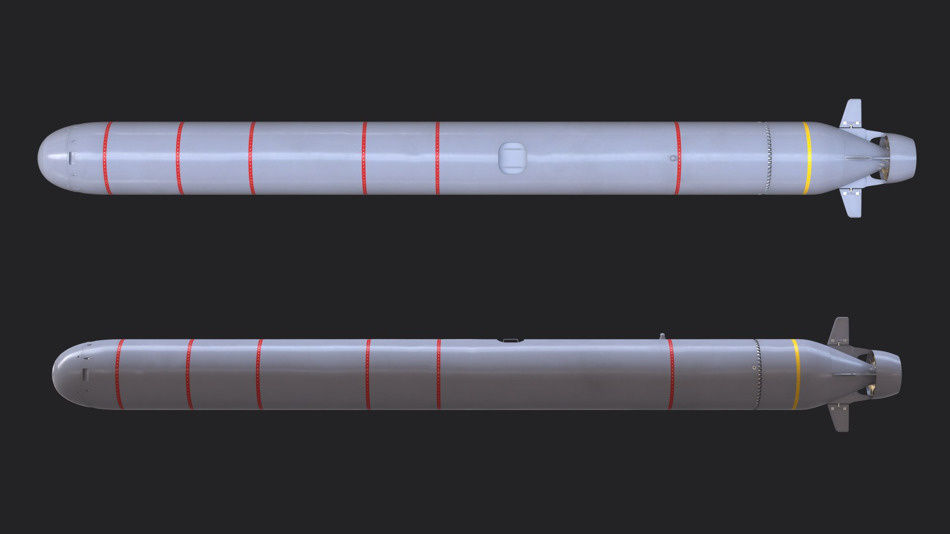 Russian Poseidon Torpedo 3D Model - TurboSquid 1352303