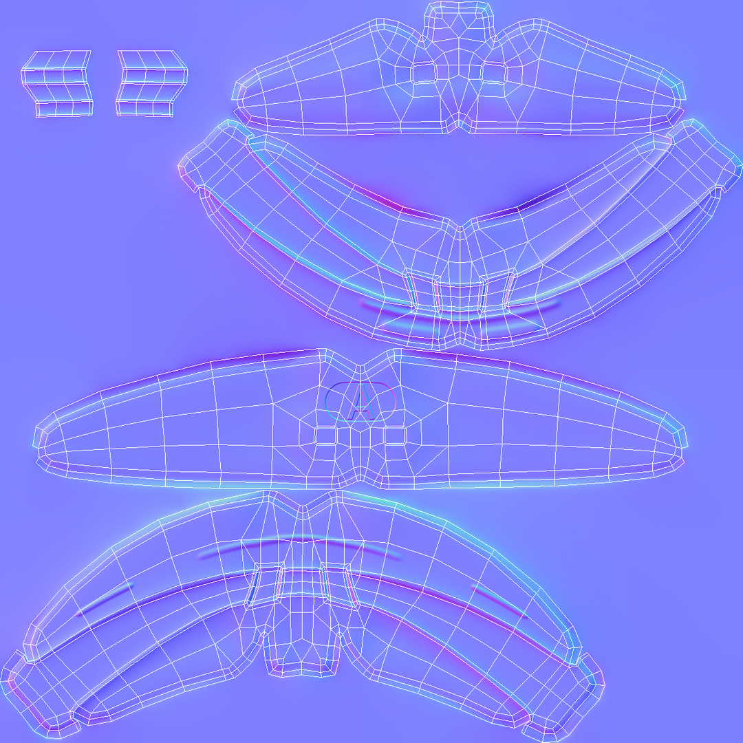 Orthodontic braces retainers 3D model - TurboSquid 1318084