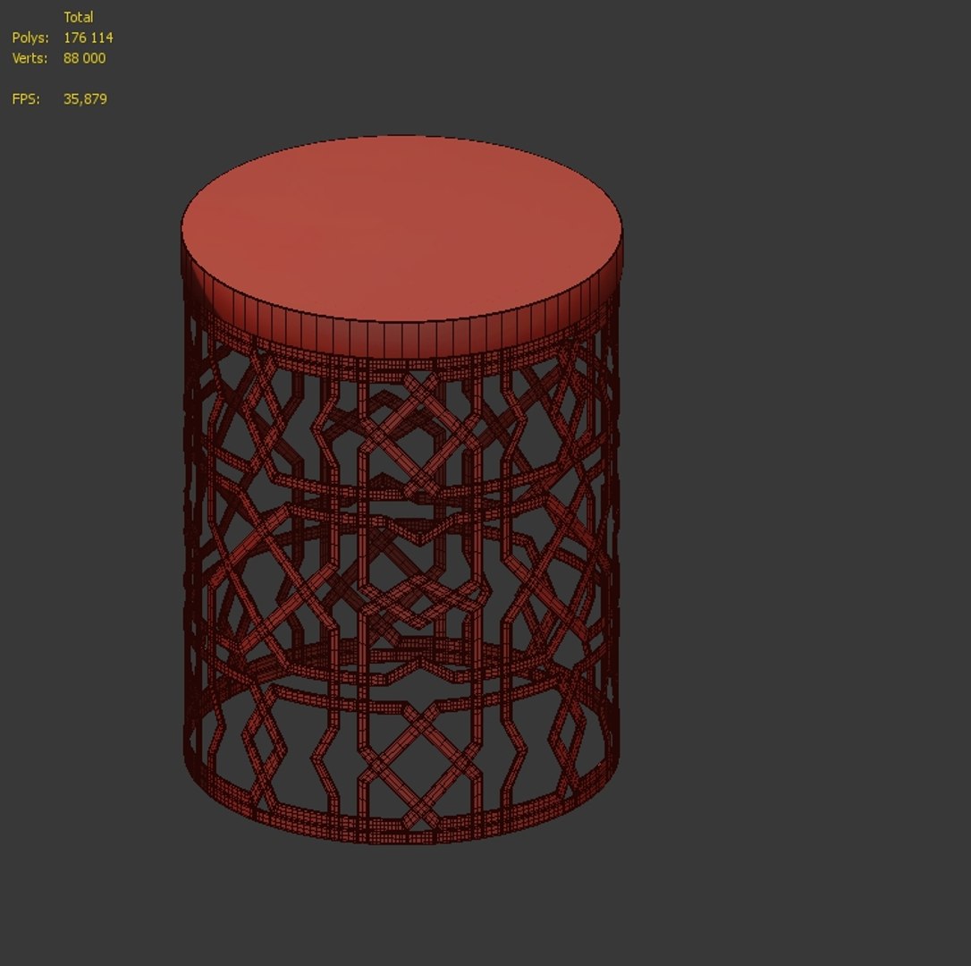 3D Rio Table Model - TurboSquid 1655079