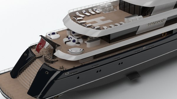 modelo 3d Simulación dinámica del superyate Phoenix2 - TurboSquid 2040065