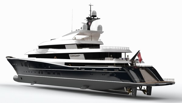 modelo 3d Simulación dinámica del superyate Phoenix2 - TurboSquid 2040065