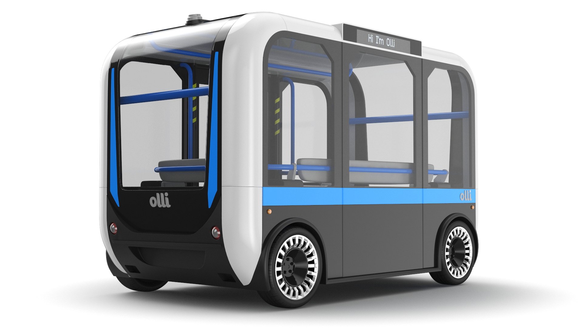 Olli bus vehicle buses model - TurboSquid 1262948