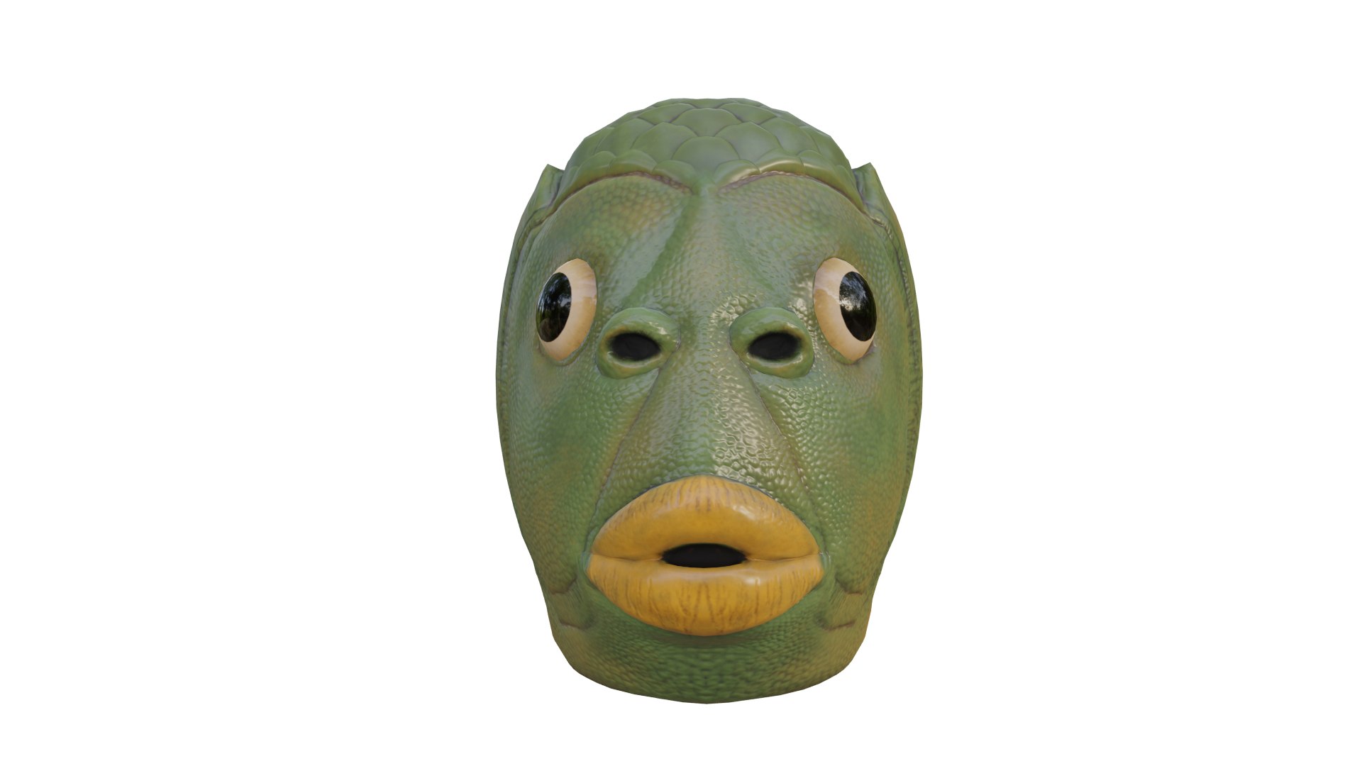 Greenfishmask Lowpoly-Highpoly 3D Model - TurboSquid 1830427