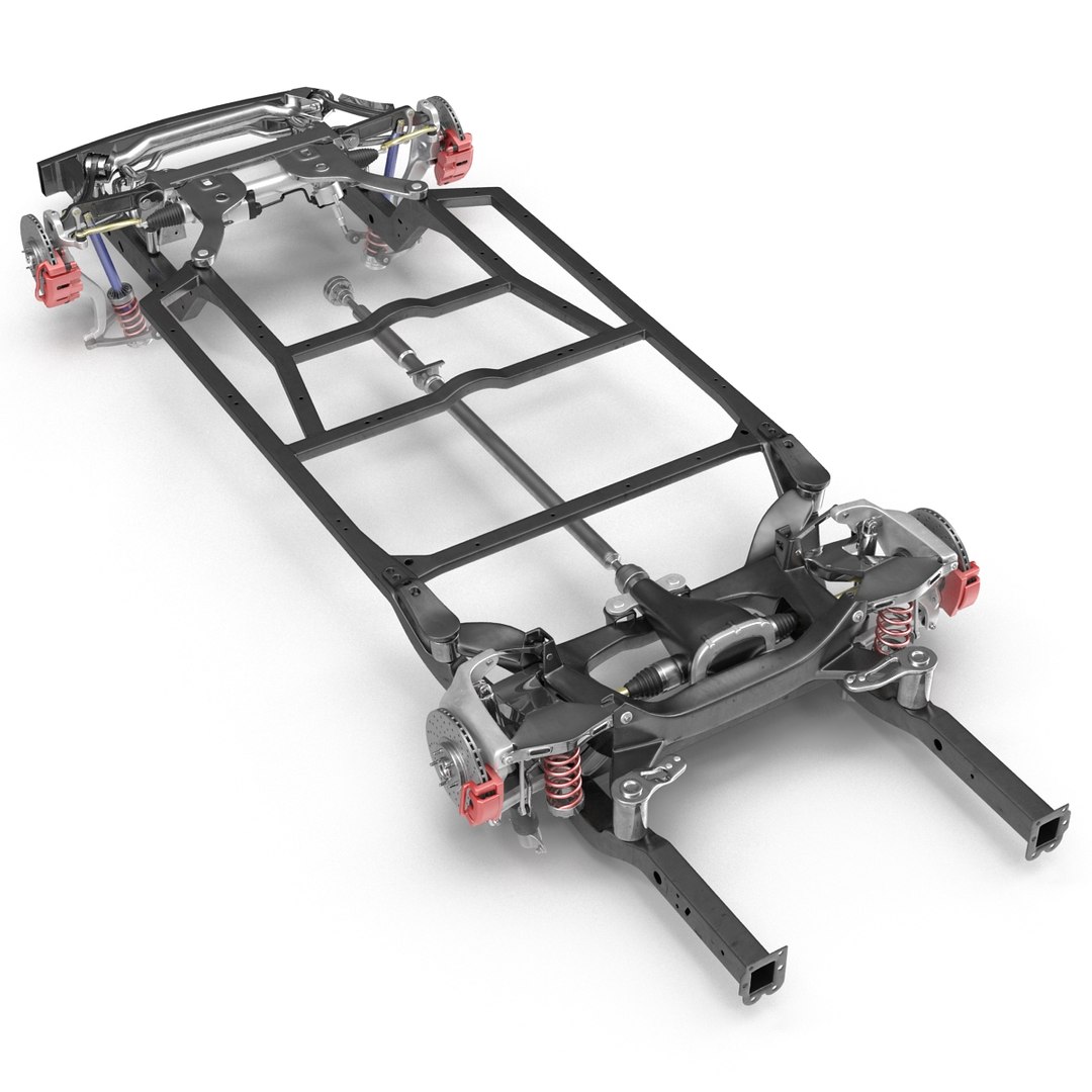 sedan chassis drivetrain 2 3ds