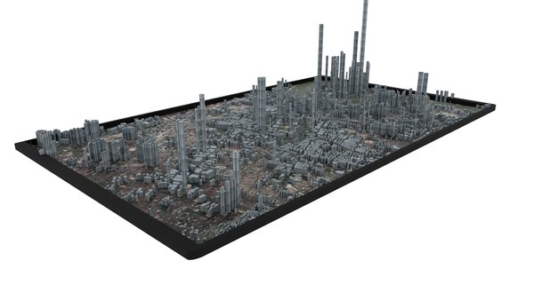 3D City of Shanghai - TurboSquid 2035403