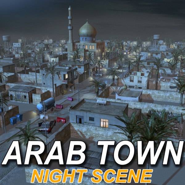Arab Town 3D Models for Download | TurboSquid