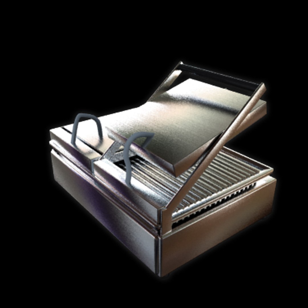 3d Panini Grill Model