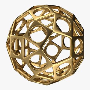 hexagonal tile 3d model