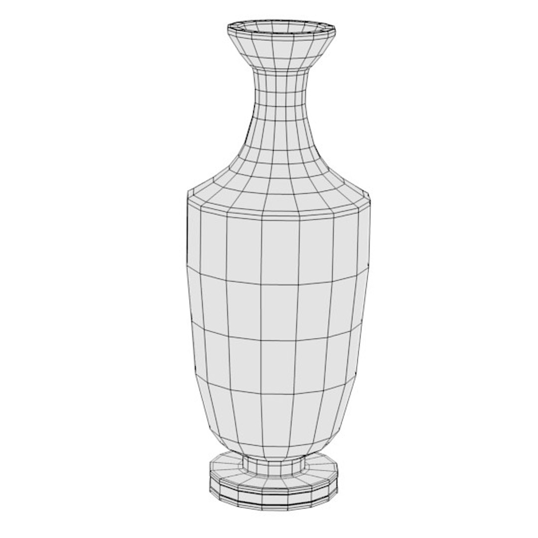 3d antique vases model