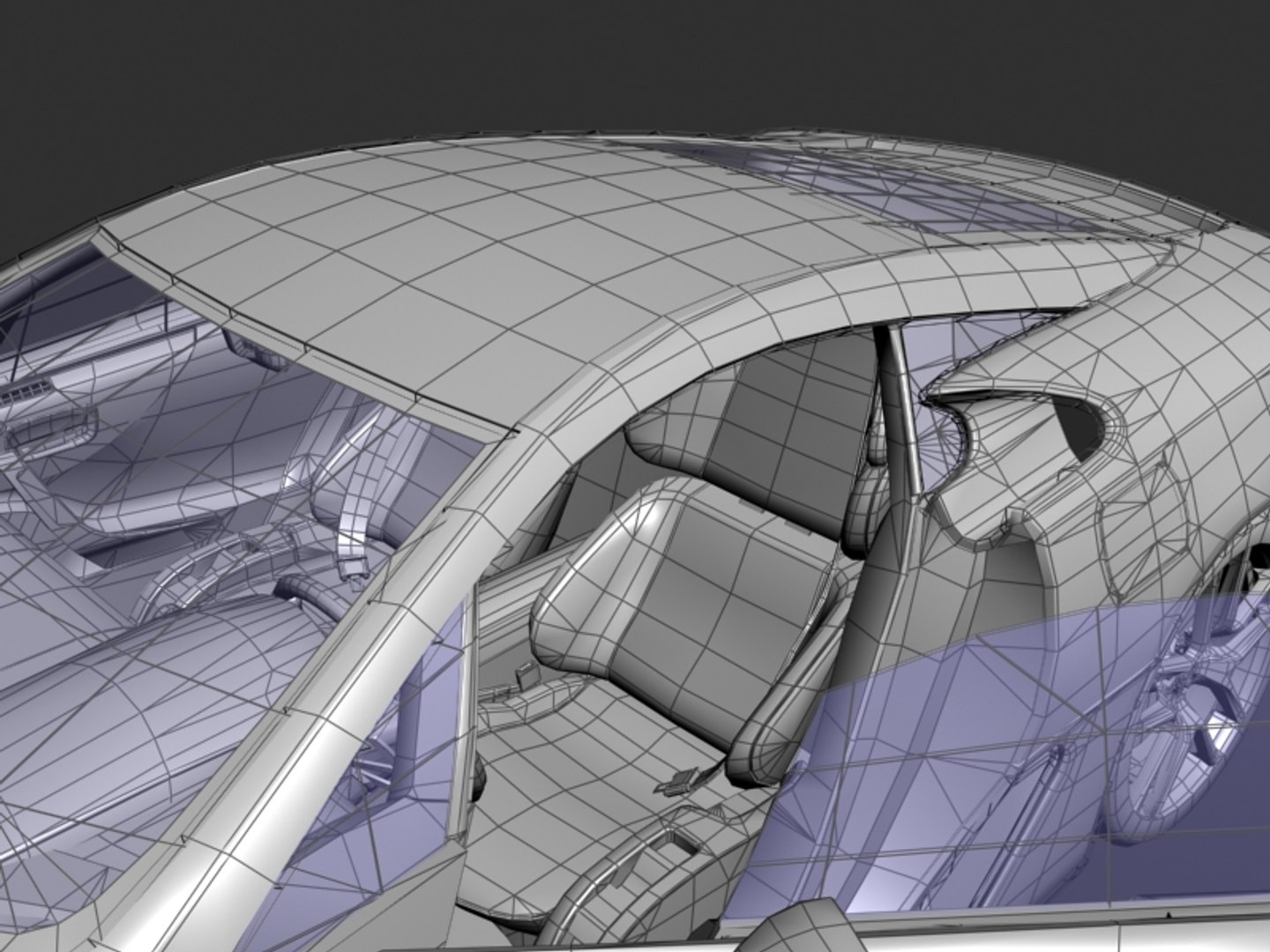 Modeled Lexus Lfa Car 3d Max