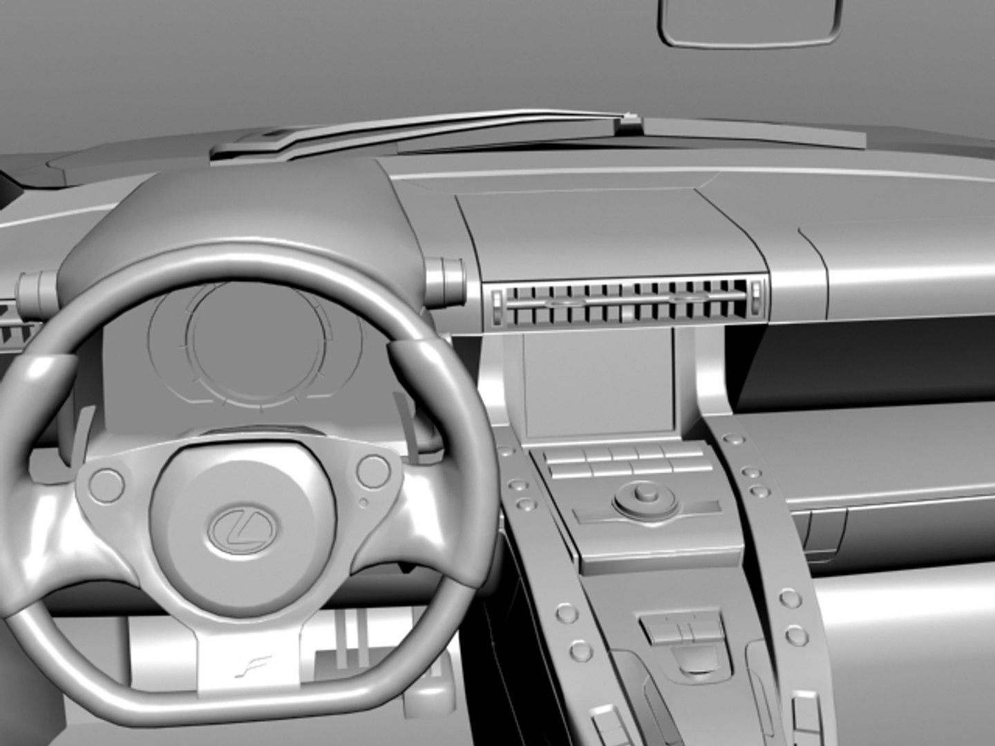 Modeled Lexus Lfa Car 3d Max