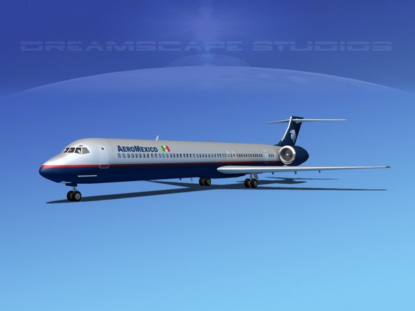 Mcdonnell Douglas Md-80 3D Models for Download | TurboSquid
