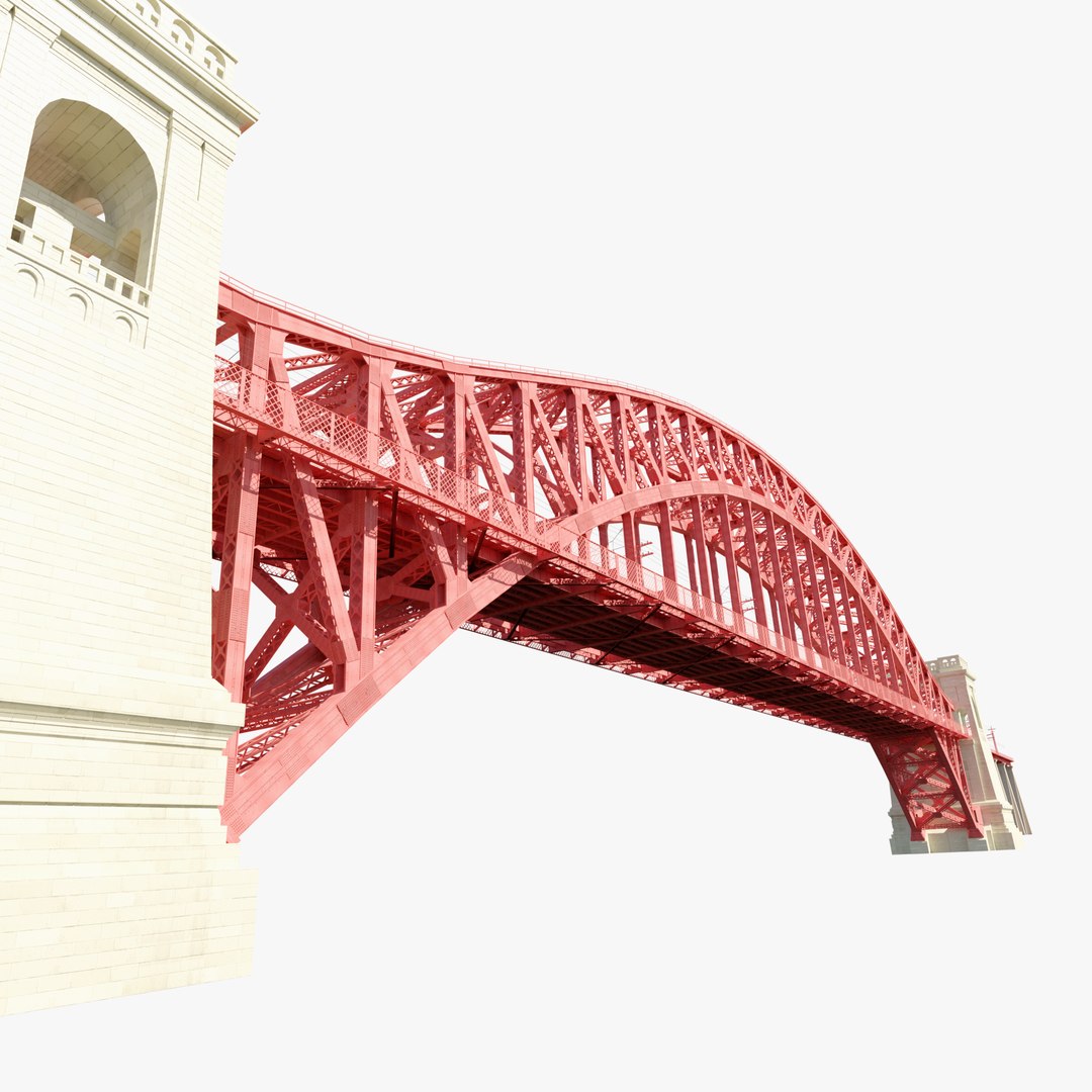 Hell Gate Bridge 3D Model - TurboSquid 2133793