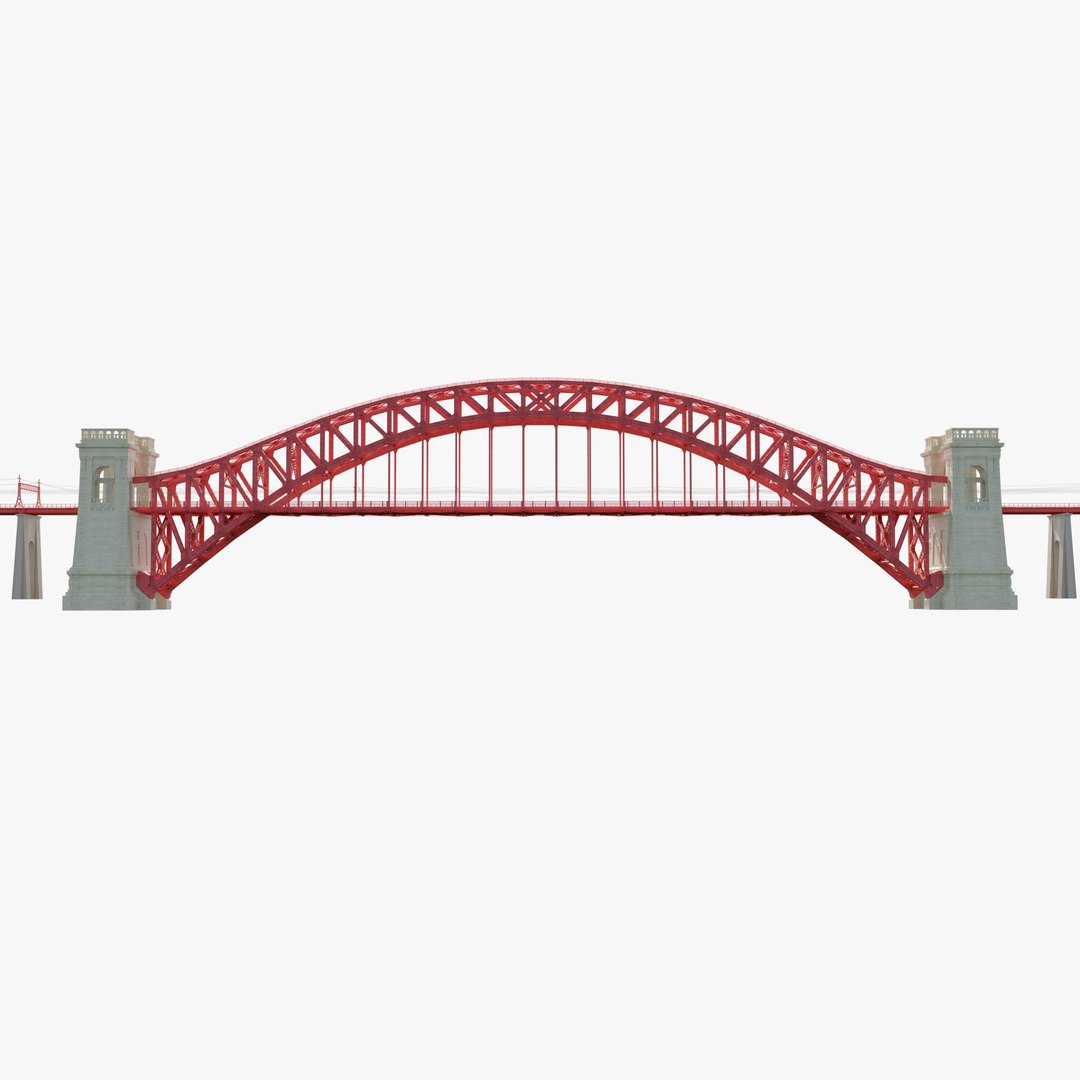 Hell Gate Bridge 3D model - TurboSquid 2133793