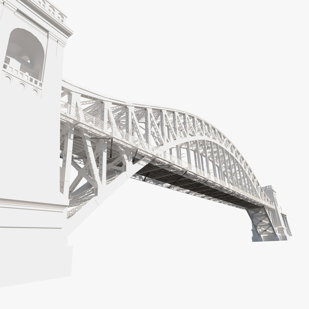 Hell Gate Bridge 3D Model - TurboSquid 2133793
