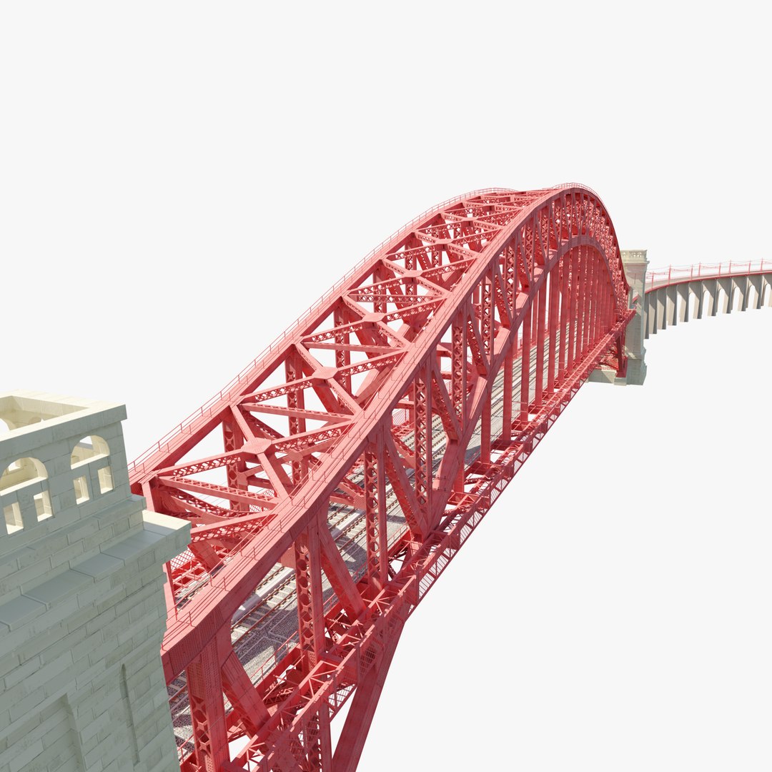 Hell Gate Bridge 3D Model - TurboSquid 2133793