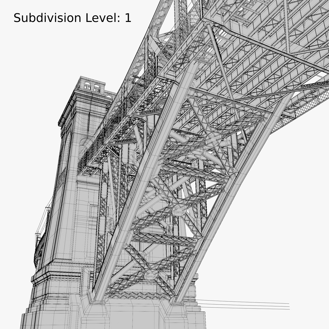 Hell Gate Bridge 3D Model - TurboSquid 2133793