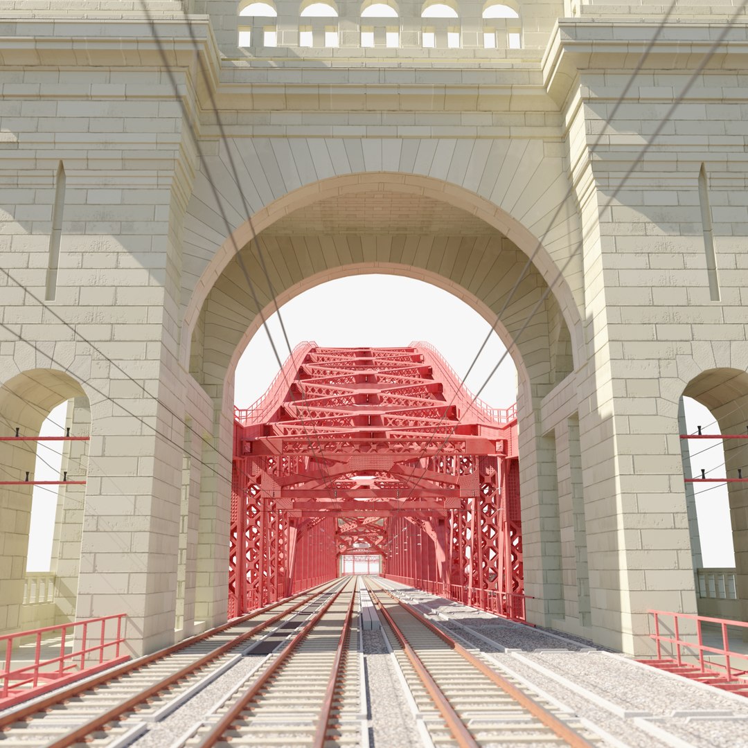 Hell Gate Bridge 3D Model - TurboSquid 2133793
