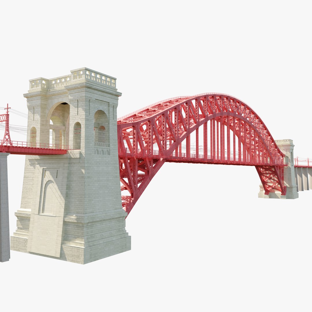 Hell Gate Bridge 3D Model - TurboSquid 2133793
