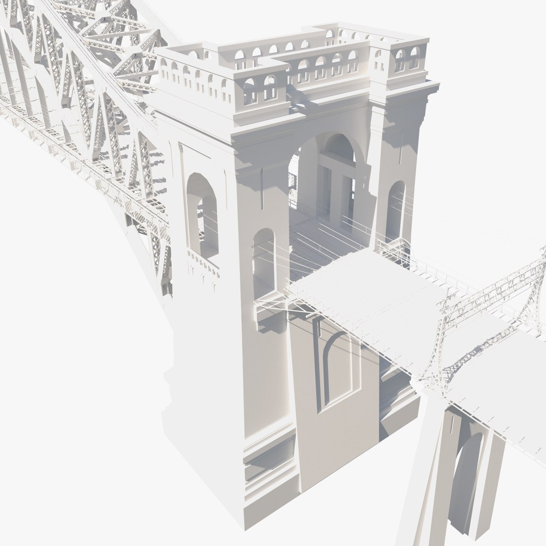 Hell Gate Bridge 3D Model - TurboSquid 2133793