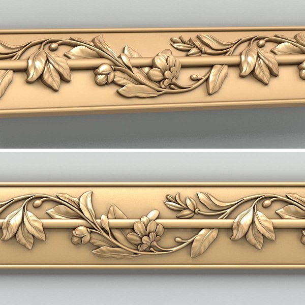 Decorative molding model - TurboSquid 1377455