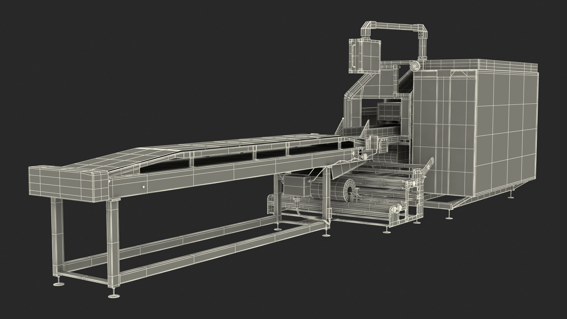 3D Flow Pack Packaging Machine AV550 - TurboSquid 2410993