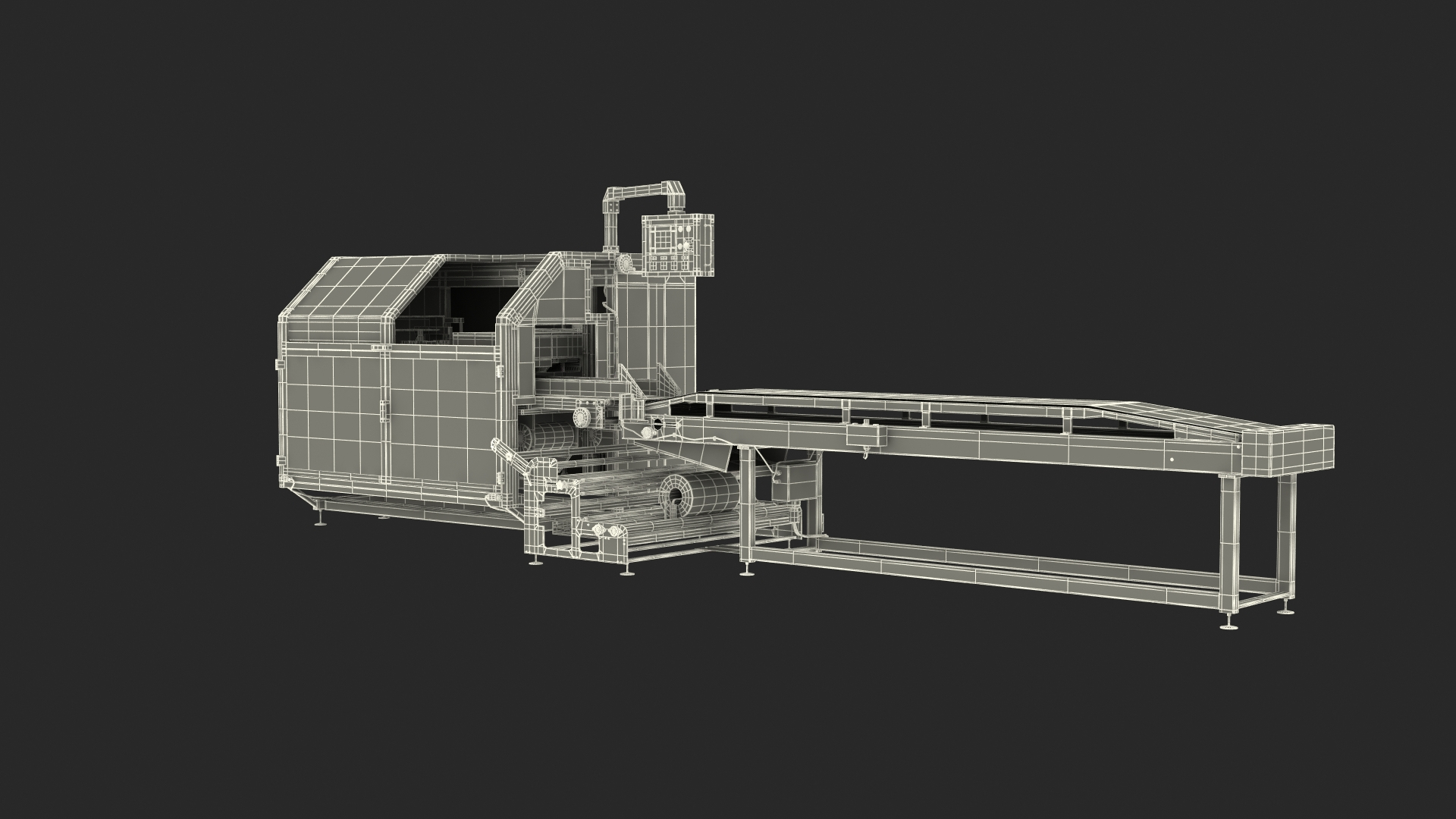 3D Flow Pack Packaging Machine AV550 - TurboSquid 2410993