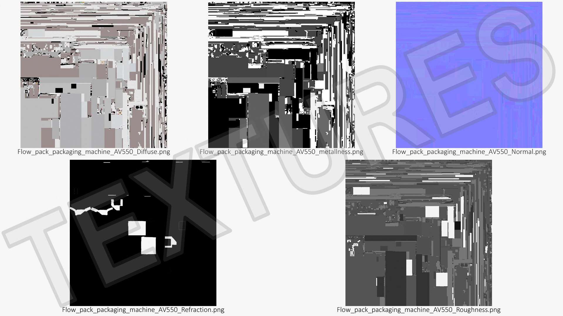 3D Flow Pack Packaging Machine AV550 - TurboSquid 2410993
