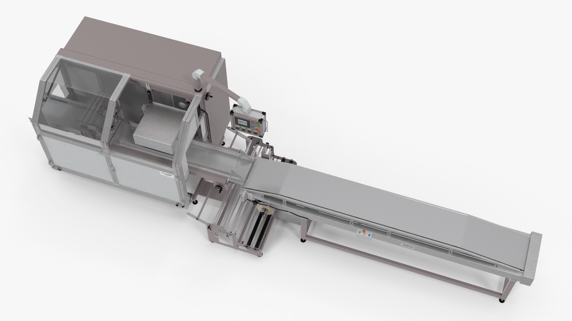 3D Flow Pack Packaging Machine AV550 - TurboSquid 2410993