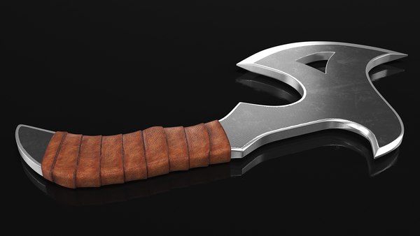Fantasy throwing axe ax 3D model - TurboSquid 1618977