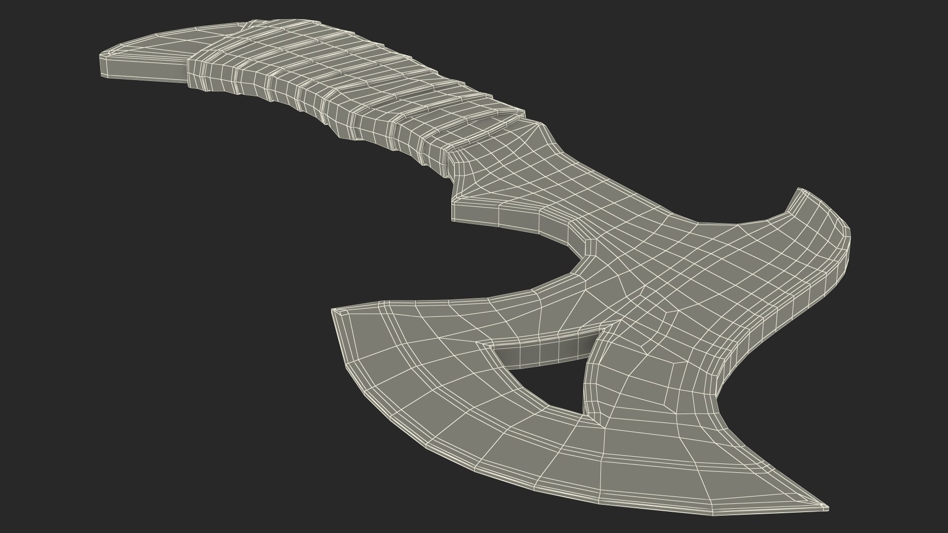 Fantasy throwing axe ax 3D model - TurboSquid 1618977