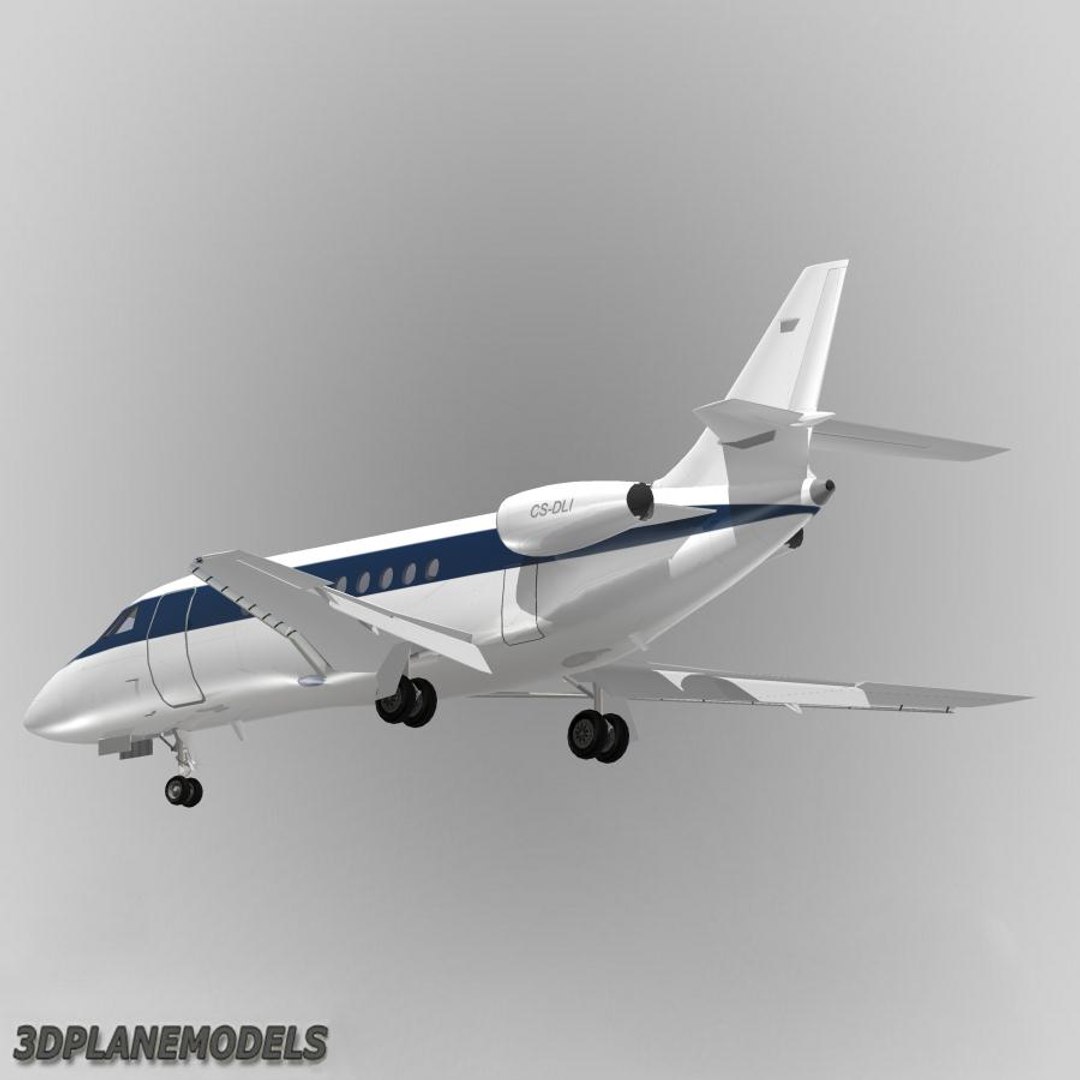 Dassault Falcon Business Jet 3d Dxf