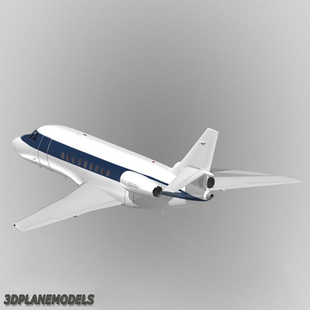 Dassault Falcon Business Jet 3d Dxf