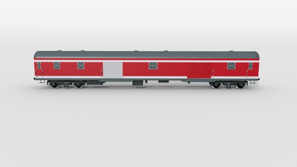 3D german workshop railcar - TurboSquid 1700766