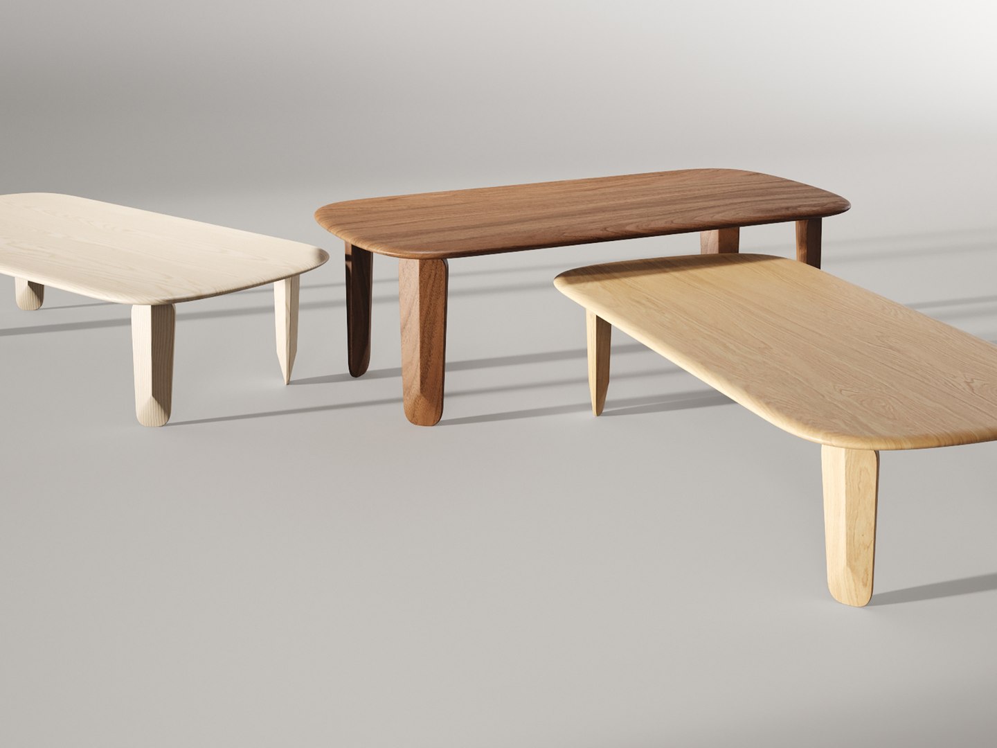 3D Kuyu Rectangular Tables - TurboSquid 2182917