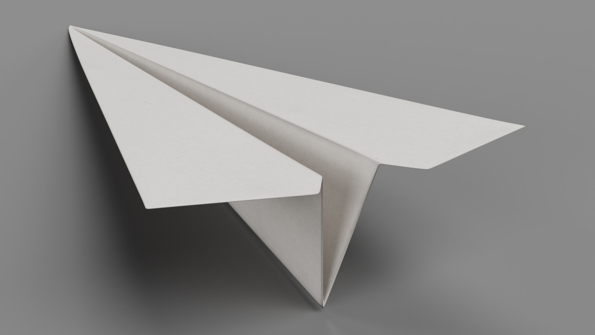 Paper Plane 01 3D Model - TurboSquid 2183935