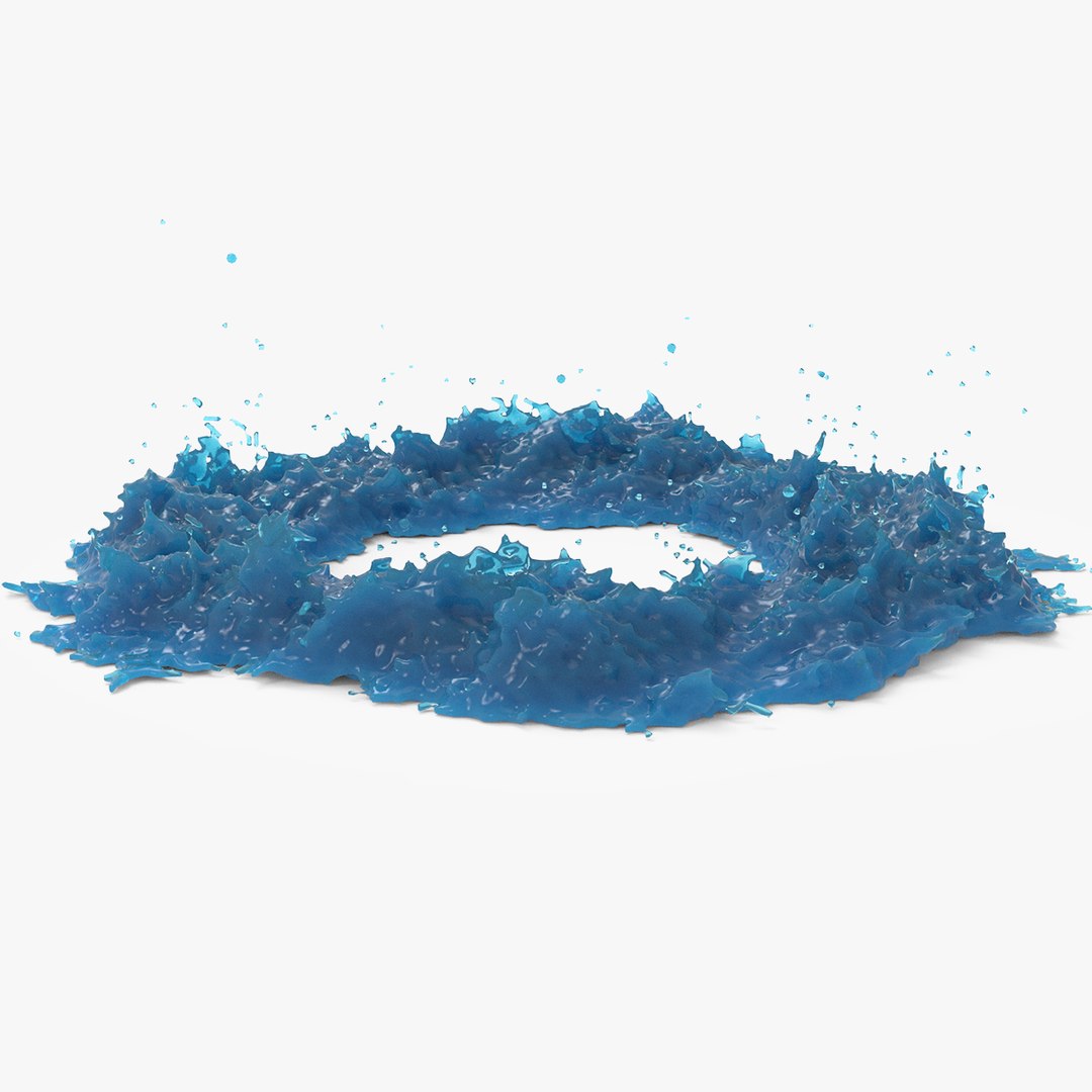 Water Blast Splash 3D Model - TurboSquid 1439013