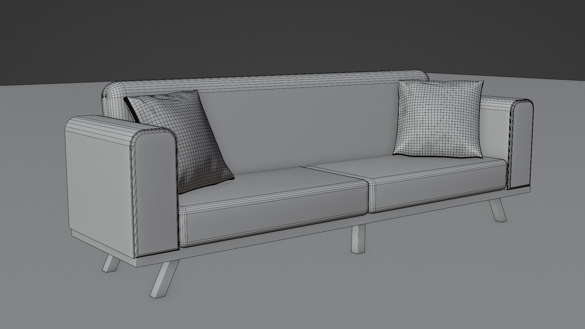 PBR - Low Poly Sofa model - TurboSquid 1975107