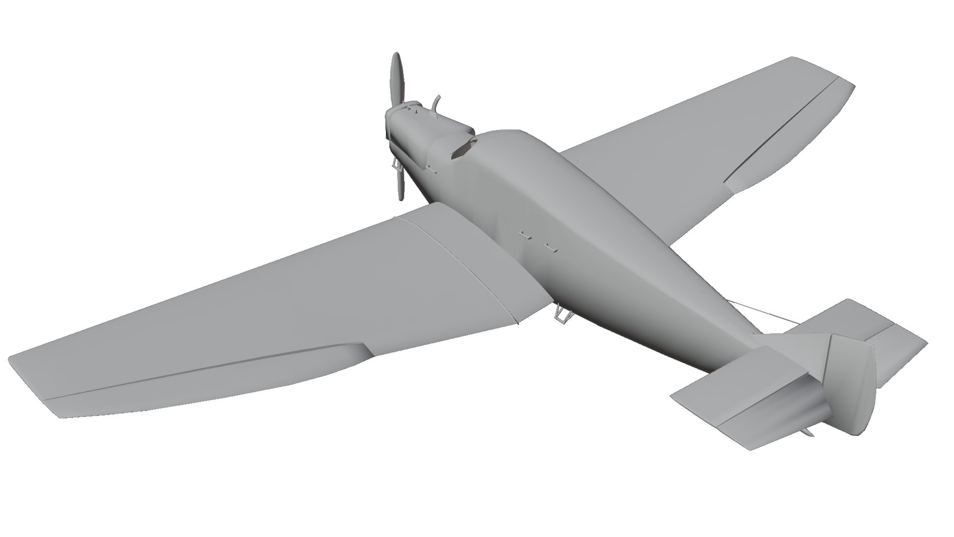 3D Junkers F 13 - TurboSquid 2255253