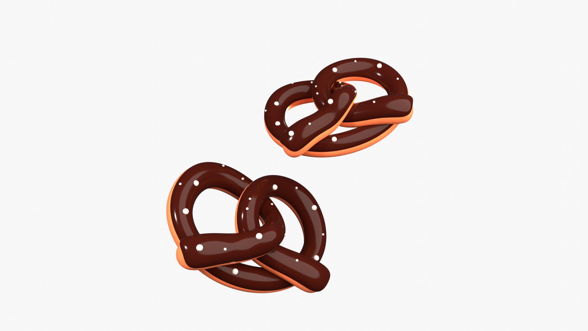 Pretzel 3D Model - TurboSquid 2211302