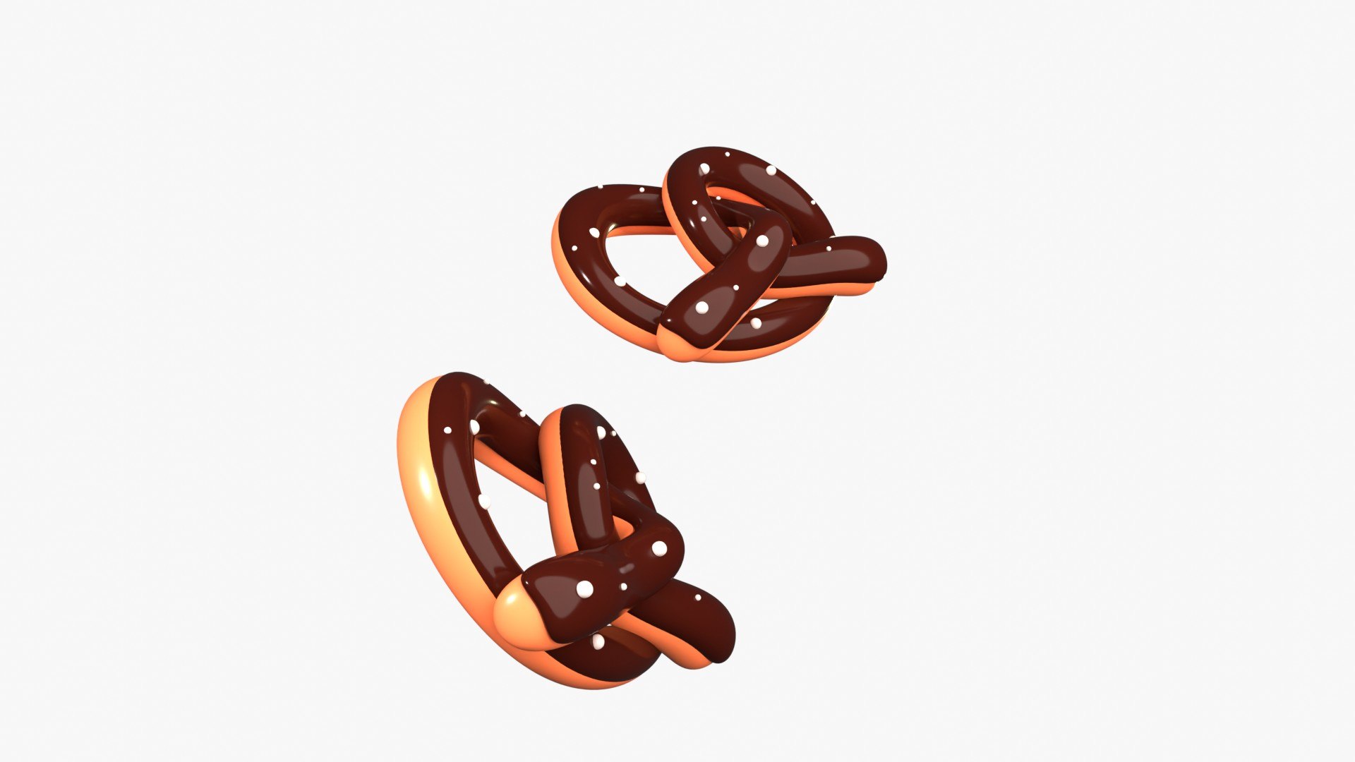 Pretzel 3D Model - TurboSquid 2211302