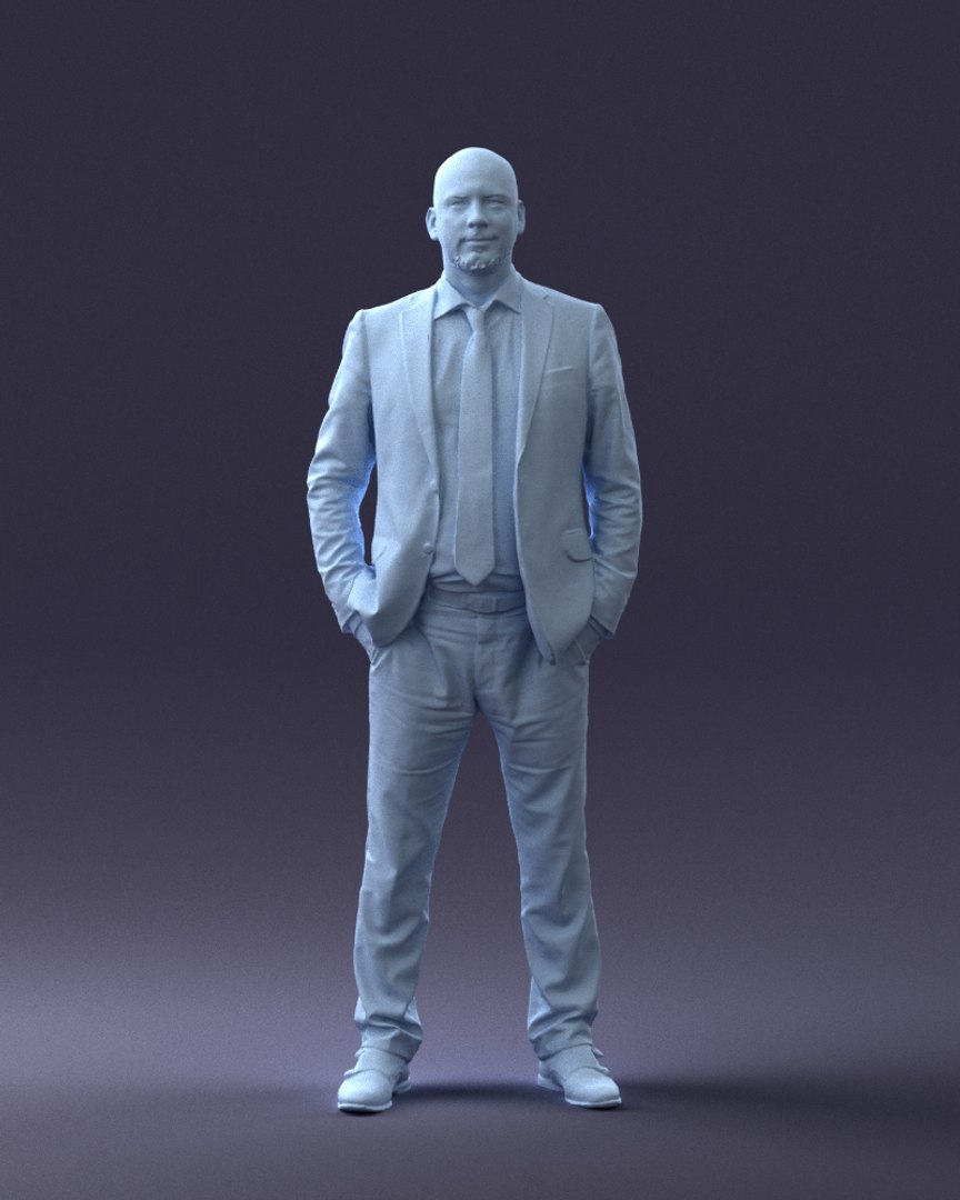 Scanned Human Looking 3D Model - TurboSquid 1523110