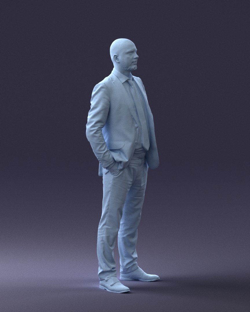 Scanned Human Looking 3D Model - TurboSquid 1523110