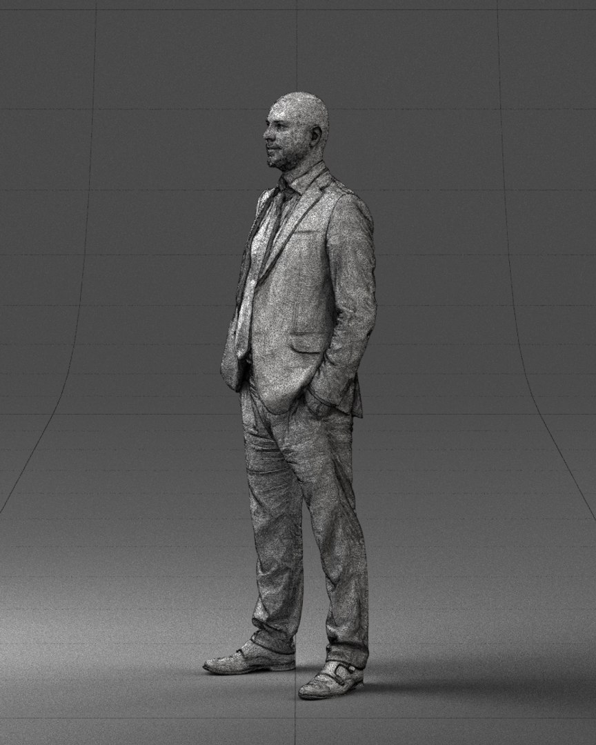 Scanned Human Looking 3D Model - TurboSquid 1523110