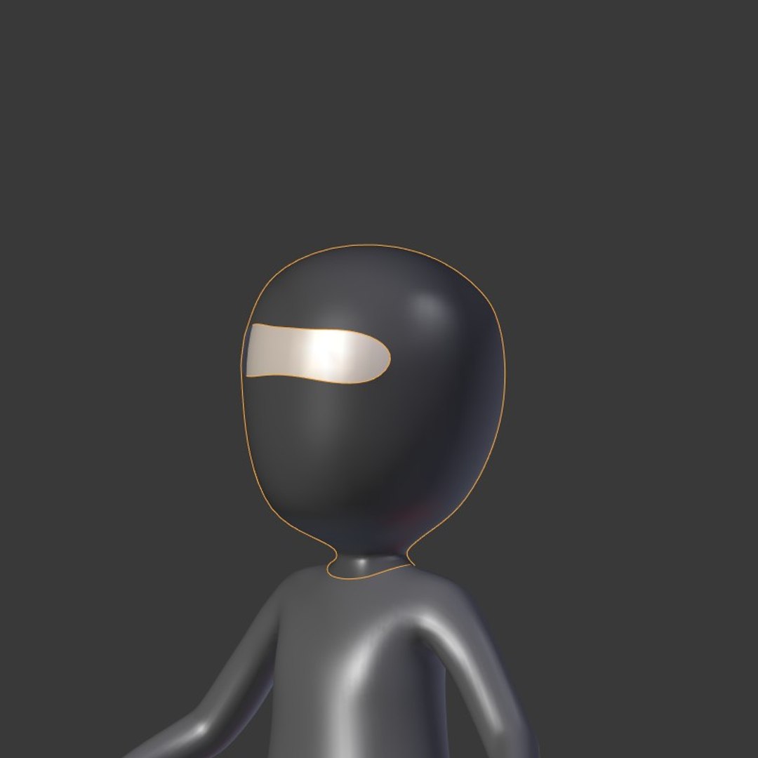 3D Cartoon Ninja - TurboSquid 1393473